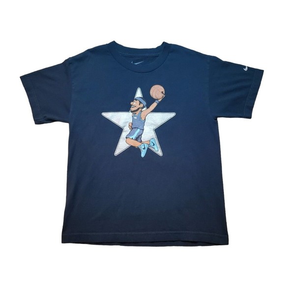 Nike | Shirts & Tops | Lebron James Nike Tee Puppet Youth Medium Blue T ...